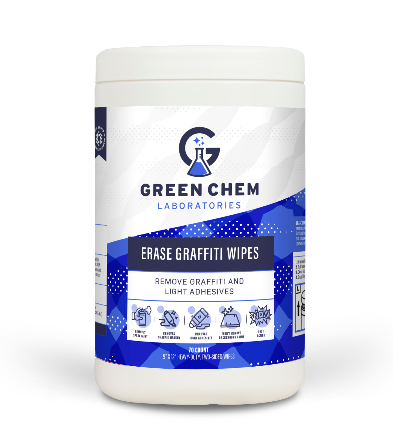 ERASE Graffiti Wipes | Spray Paint & Graffiti Remover