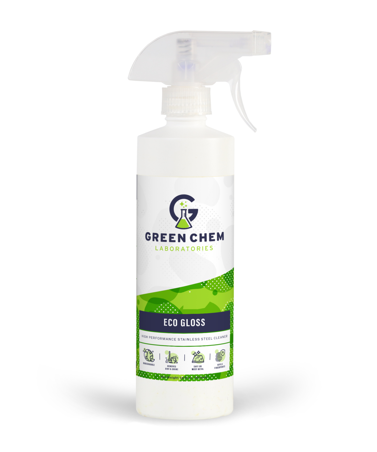 ECO GLOSS® —(Stainless Steel Cleaner) - Green Chem Laboratories