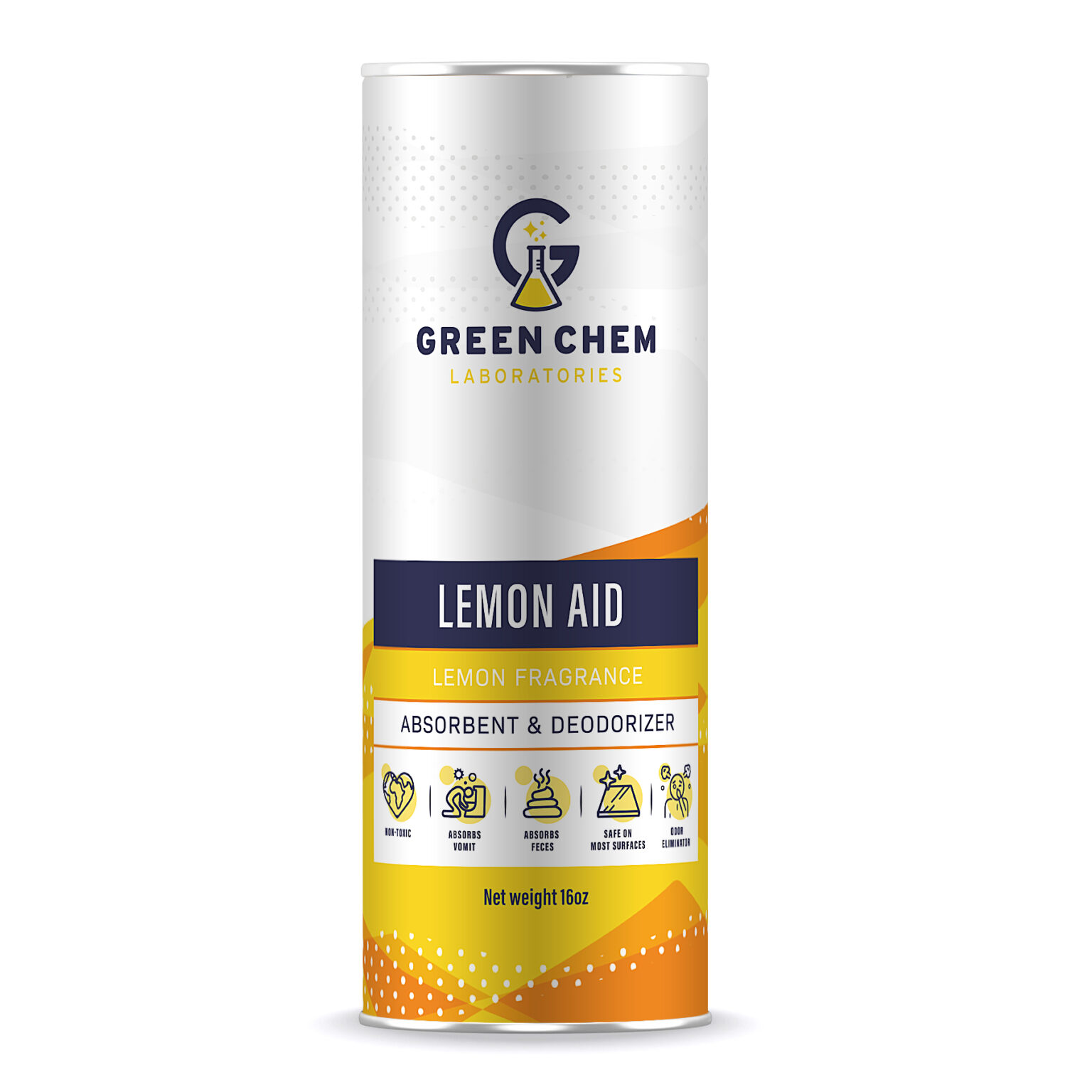 Lemon Aid (Biodegradeable Lemon Scented Absorbent & Deodorizer) - Green ...